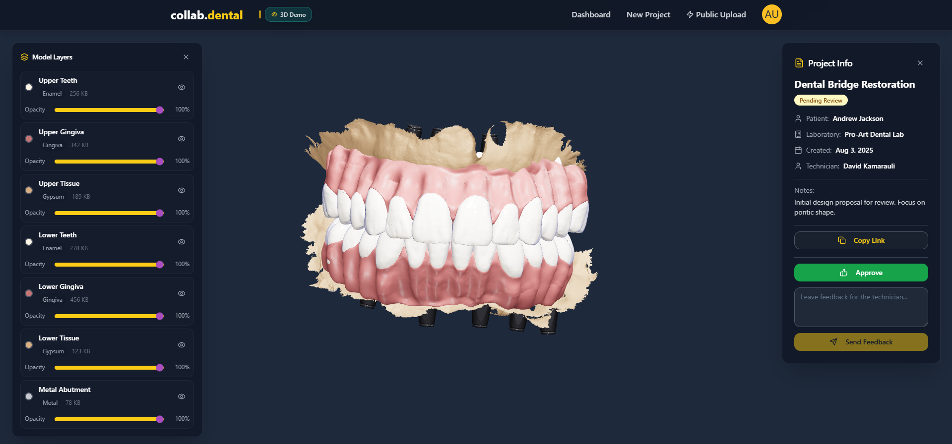Collab - Dental 3D Collaboration Cloud